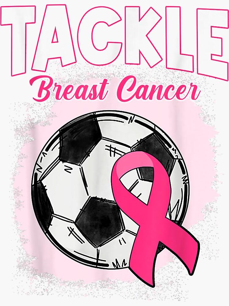 " Cancer Soccer Football Breast Cancer " Sticker for Sale by ...