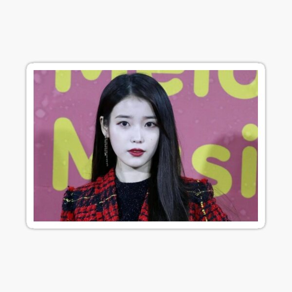 "IU" Sticker for Sale by OtakuPH | Redbubble