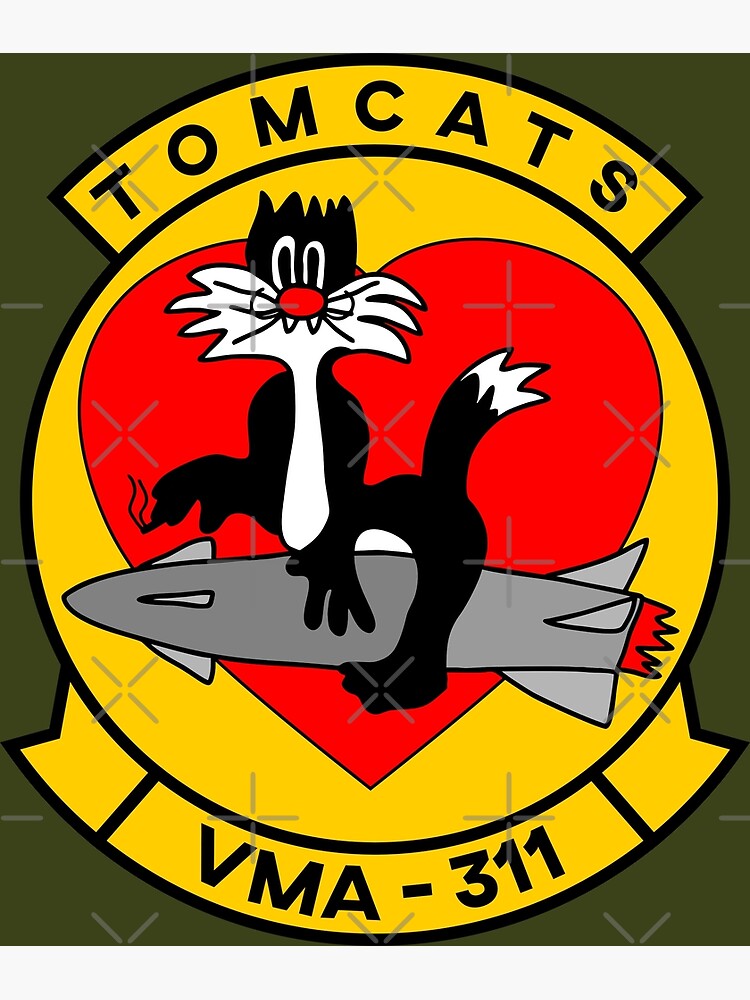 "vma 311 TOMCATS" Poster for Sale by Yeaha | Redbubble
