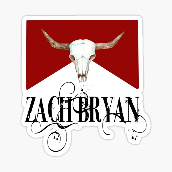 Sticker « Zach Bryan Chef de direction », par ClothingMI | Redbubble