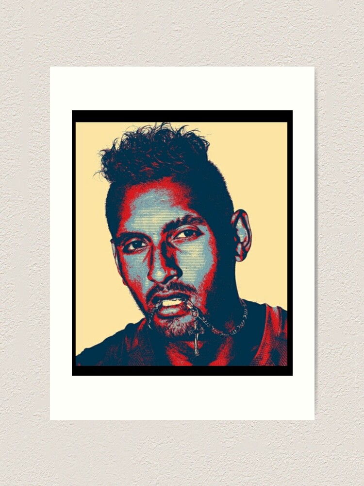 "Vintage Fan Art Nick Kyrgios" Art Print for Sale by JamauDS | Redbubble