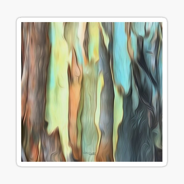 "Abstract colours of the Bush " Sticker for Sale by Digitalshoppng ...