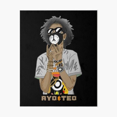 "ayo teo duo rapper " Art Board Print for Sale by Digitalshoppng ...