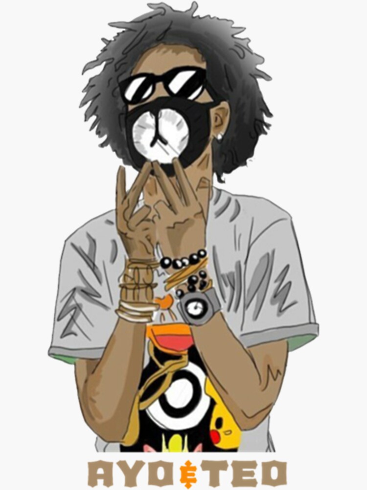"ayo teo duo rapper " Sticker for Sale by Digitalshoppng | Redbubble