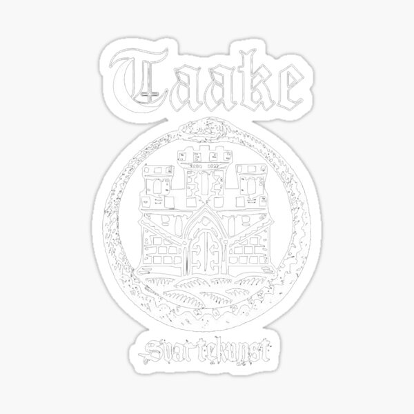 "TAAKE BAND vintage" Sticker for Sale by Jascooss | Redbubble