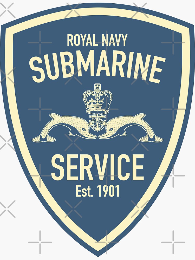 "Royal Navy Submarine Service" Sticker for Sale by StrongVlad | Redbubble