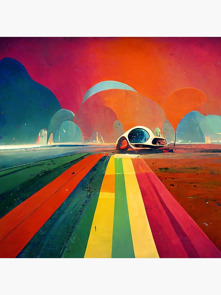 "Over the rainbow" Poster for Sale by retroFlow | Redbubble