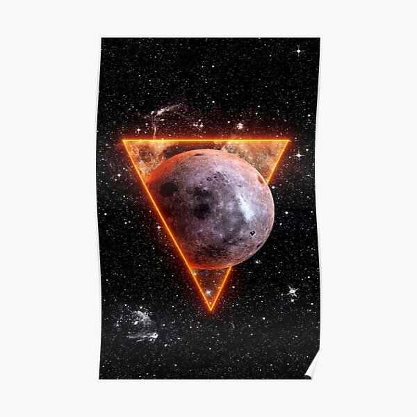 "Planets in a Triangle" Poster for Sale by NengShop | Redbubble