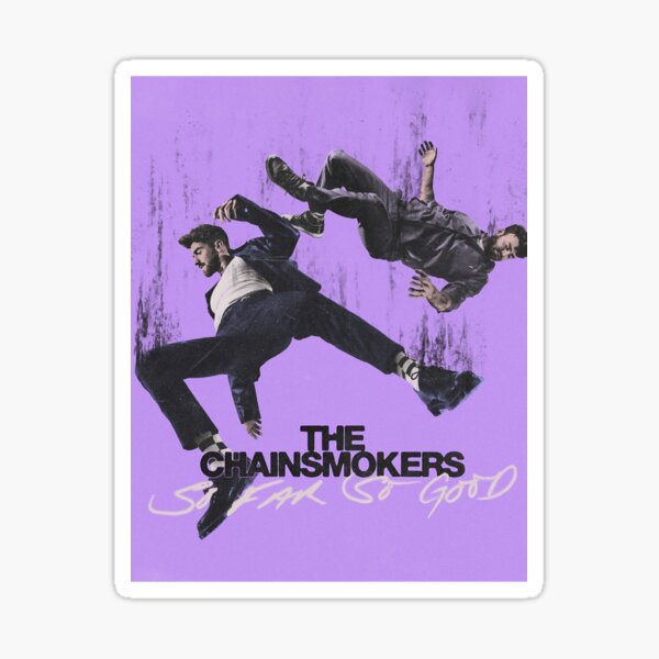 "The Chainsmokers" Sticker for Sale by parkennedy | Redbubble