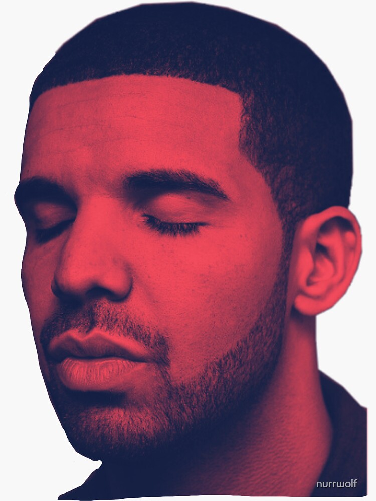"Drake Design Fanart Design" Sticker for Sale by nurrwolf | Redbubble