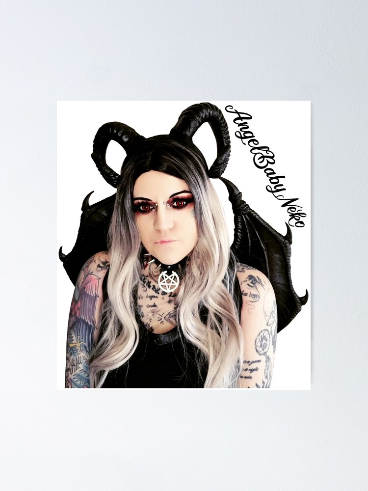 "Angel-Lea Rose Demon!" Poster for Sale by AngelBabyNeko | Redbubble