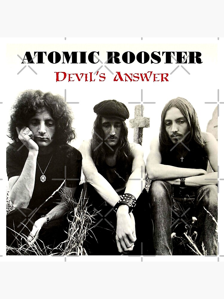 "Atomic Rooster Devil's Answer" Poster for Sale by xxXVintageXxx | Redbubble