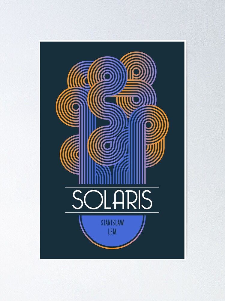 "Solaris. Stanislaw Lem (Pop)" Poster for Sale by BGALAXY | Redbubble