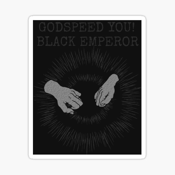 "gtryjk>>>godspeed" Sticker for Sale by gaelhamilton | Redbubble