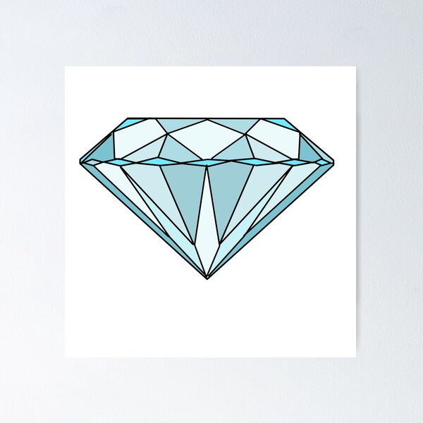 "diamond" Poster for Sale by haleyerin | Redbubble