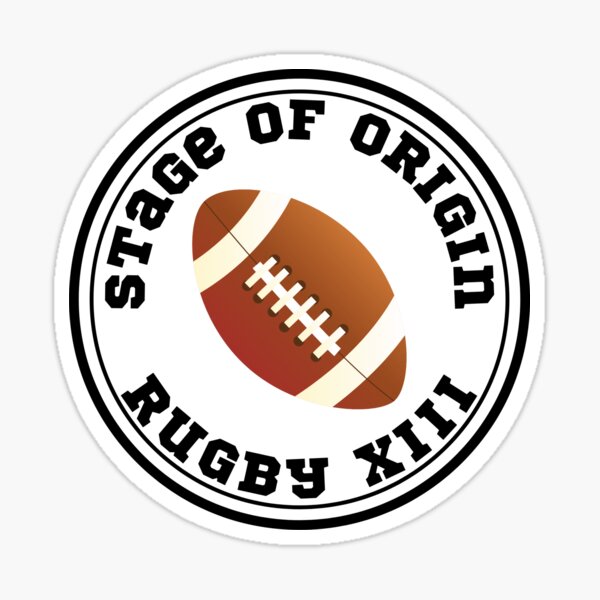 "State of Origin" Sticker for Sale by Meezy-MoGo | Redbubble