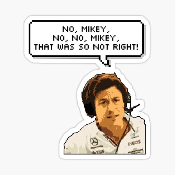 "Toto Wolff - No Mikey no no Mikey that was not so right pixel art ...