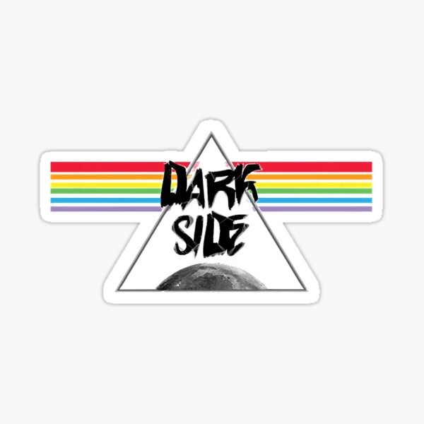 "Dark Side " Sticker for Sale by MoniqueCo77548 | Redbubble