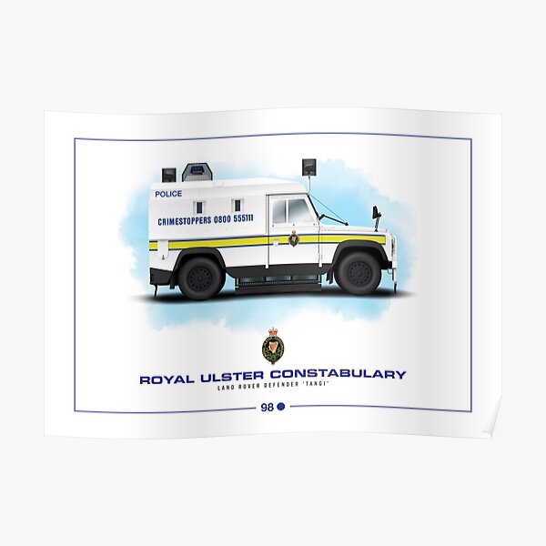 "Royal Ulster Constabulary - 07a - " Poster for Sale by battenburg01 ...