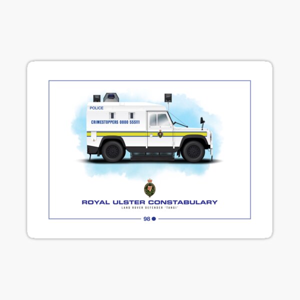 "Royal Ulster Constabulary - 07a - " Sticker for Sale by battenburg01 ...