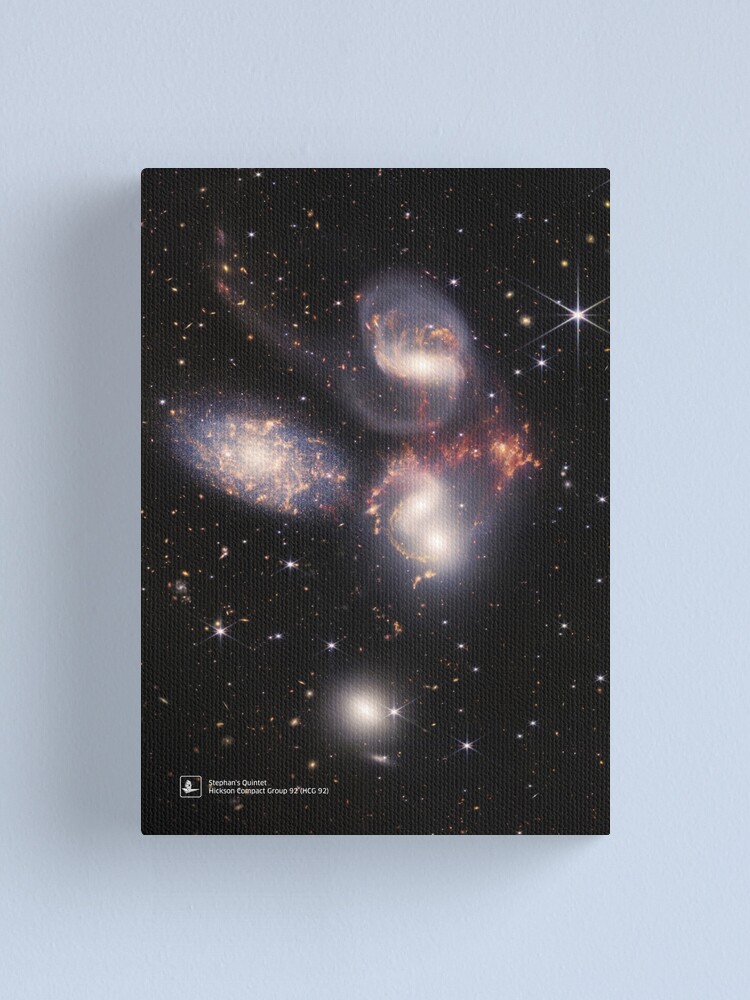 "Stephan’s Quintet, Hickson Compact Group 92 (HCG 92) (James Webb/JWST ...
