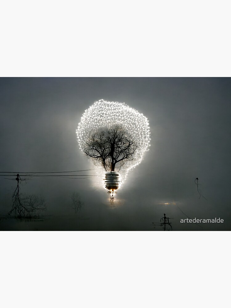 "Tree Of Enlightenment" Sticker for Sale by artederamalde | Redbubble