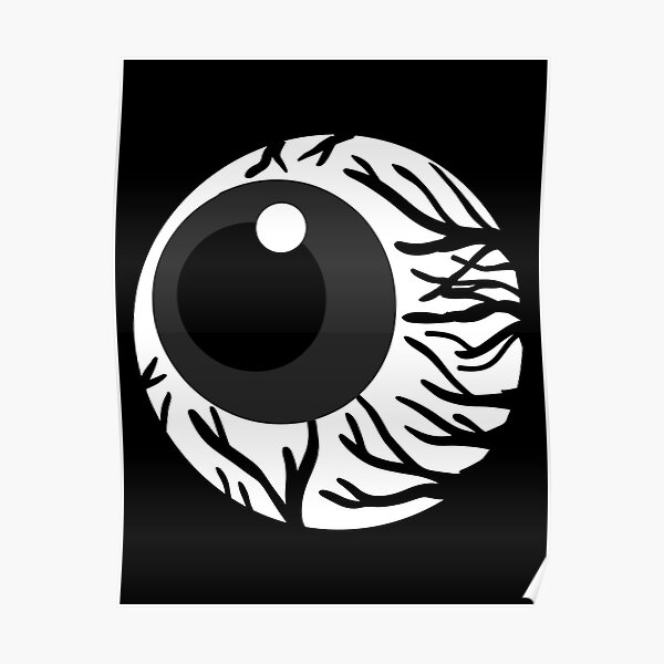 "The all-seeing eyeball" Poster for Sale by MorphisDesigns | Redbubble