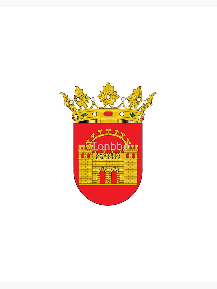 "Coat of Arms of Mérida, Spain" Art Board Print for Sale by Tonbbo ...