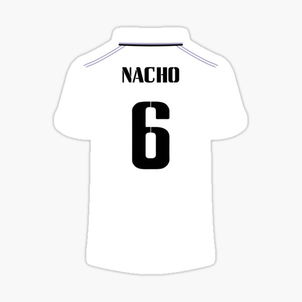 "Nacho Fernandez - Madrid 22" Sticker for Sale by OnTargetSports ...