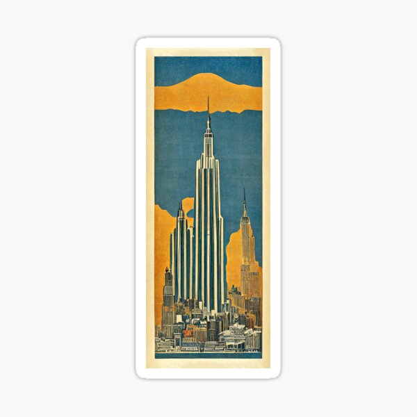 "Empire State Building" Sticker for Sale by DurantImages | Redbubble