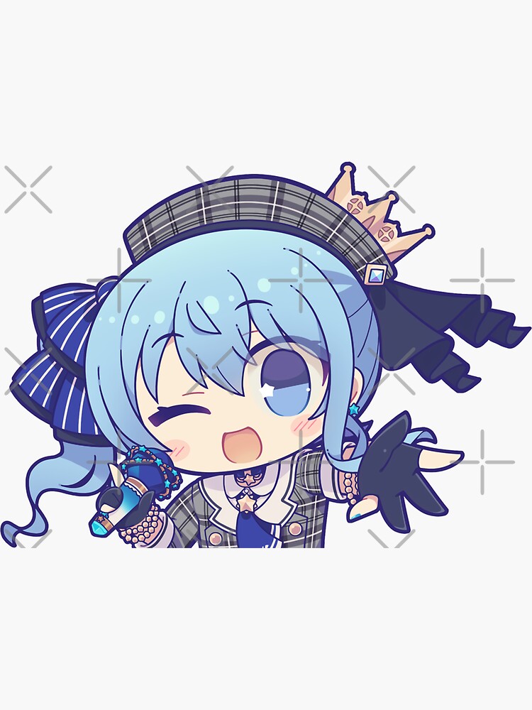 "Hololive Hoshimachi Suisei" Sticker for Sale by Nivison | Redbubble