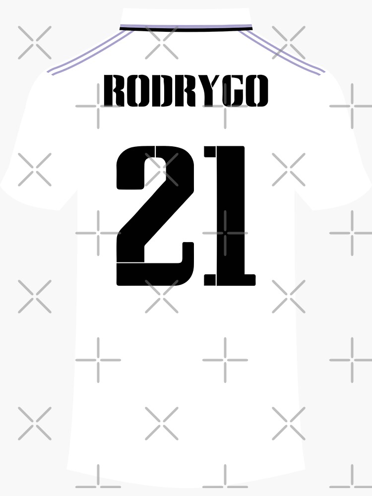 "Rodrygo - Madrid 22" Sticker for Sale by OnTargetSports | Redbubble
