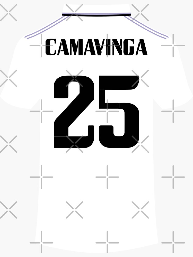 "Eduardo Camavinga - Madrid 22" Sticker for Sale by OnTargetSports ...