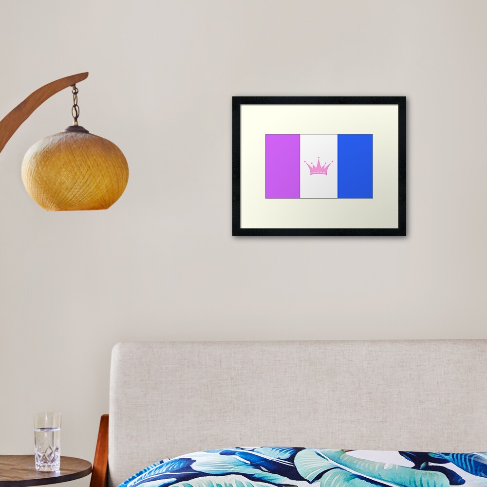"Drag Pride Flag" Framed Art Print for Sale by porcupride | Redbubble