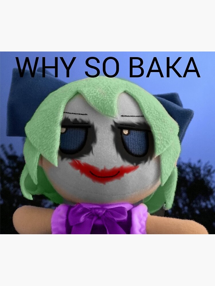 "Cirno Touhou Fumo Meme" Art Print for Sale by 1Zaners | Redbubble