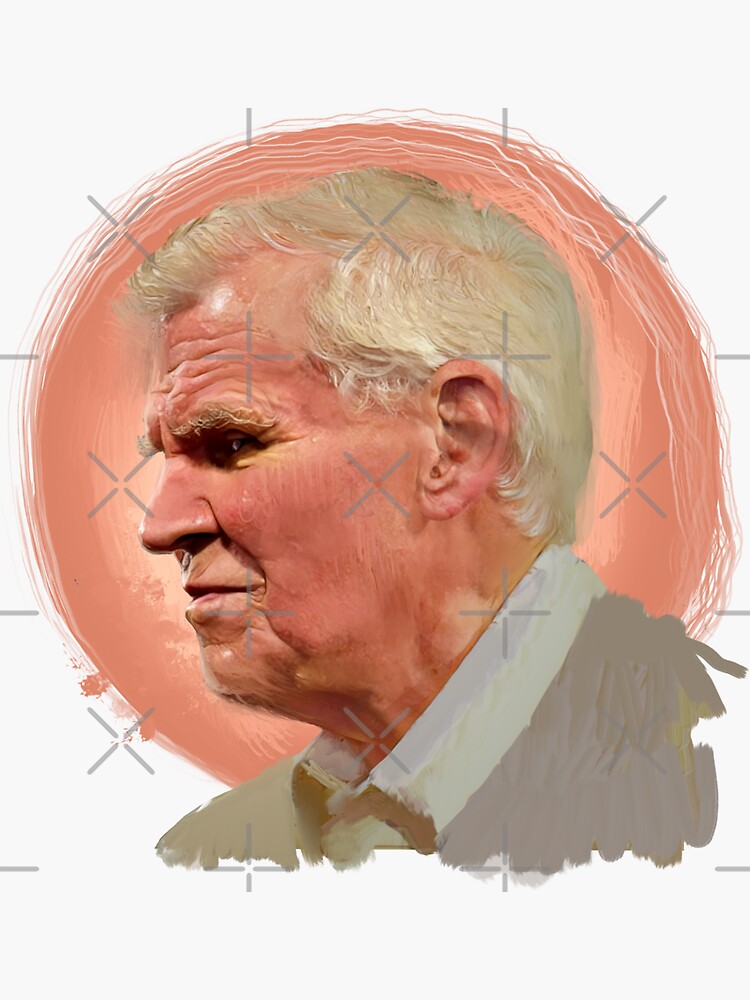 "Doc Watson Famous musician Portraits " Sticker for Sale by ...