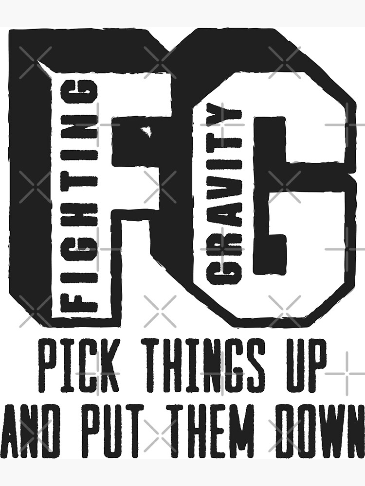 "Fighting gravity " Poster for Sale by Zoliro | Redbubble