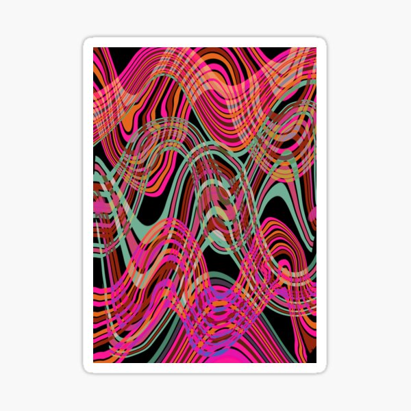 " past" Sticker for Sale by Real-texture | Redbubble