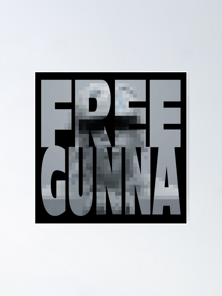 "Free Gunna Pixel artwork" Poster for Sale by Urhypegal | Redbubble