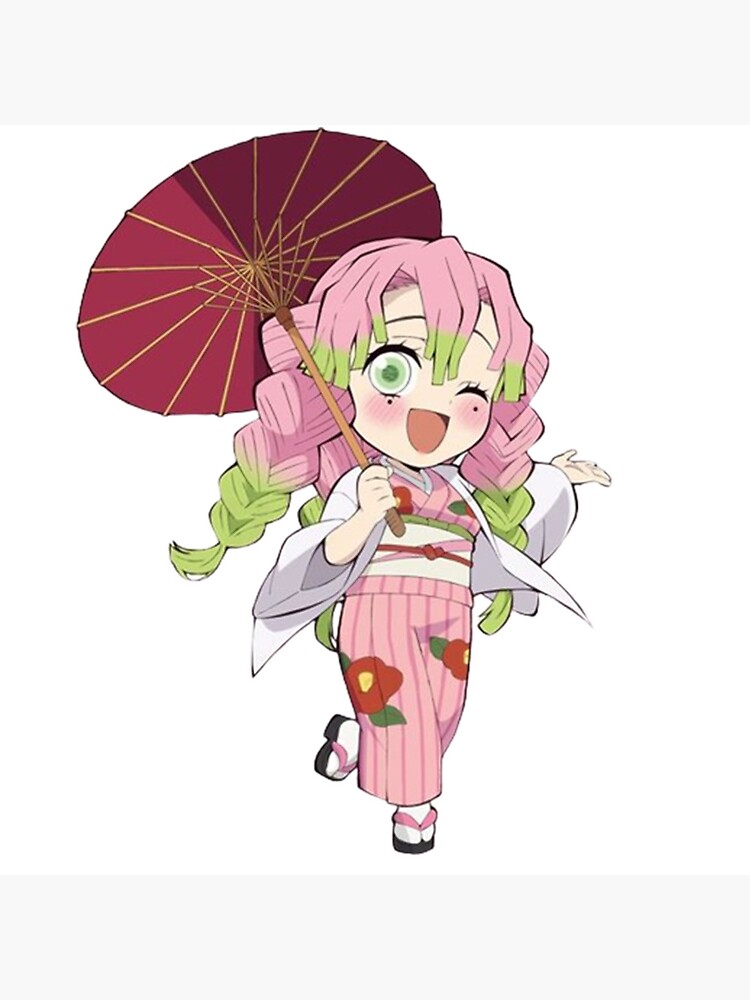 "Mitsuri Happy Chibi" Poster for Sale by SM3KM | Redbubble