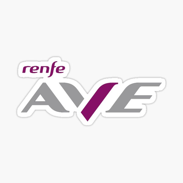 "Fascinating Renfe Design" Sticker for Sale by kadaliaalejan | Redbubble
