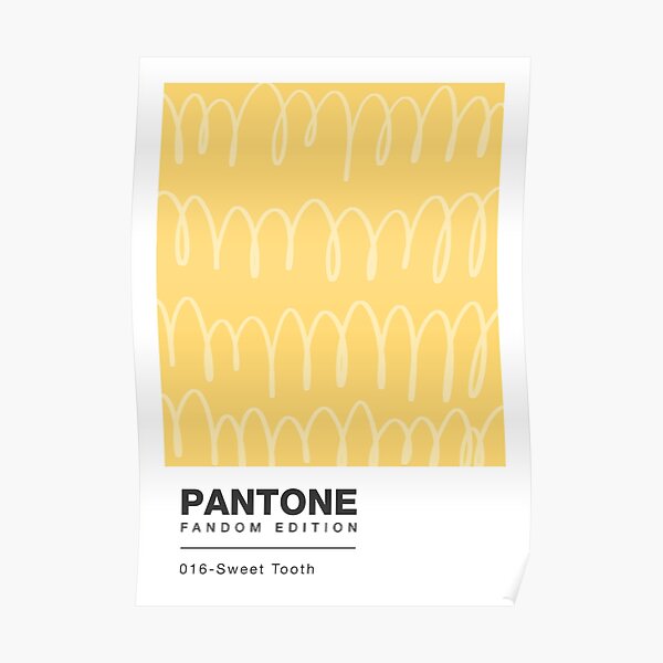 "Pantone Color - Sweet Tooth" Poster for Sale by AllisonDawn15 | Redbubble