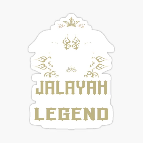 Pegatina «Camiseta con el nombre de Jalayah - Camiseta con el artículo ...