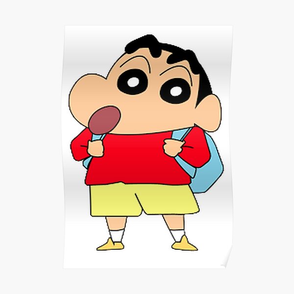 "Backpack Crayon Shinchan" Poster for Sale by AyushTuber | Redbubble