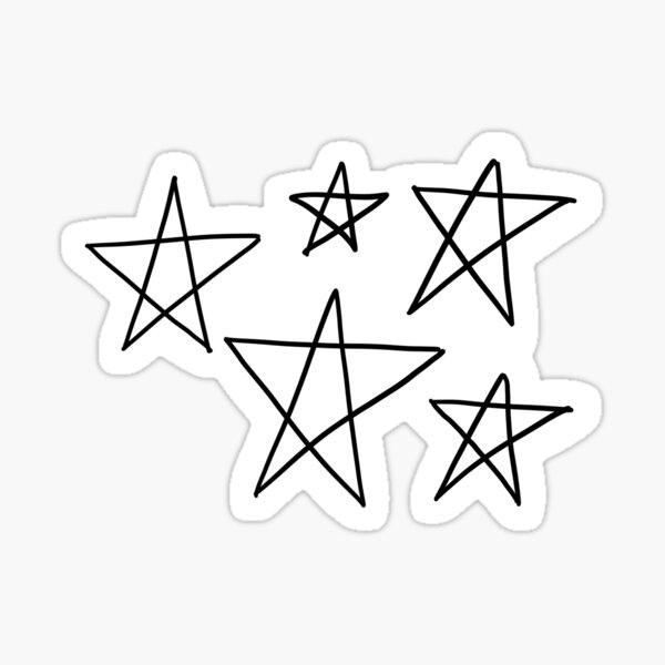 "Stars" Sticker for Sale by cerinasownworld | Redbubble