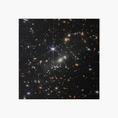 "James Webb's First Deep Field (James Webb/JWST)" Art Board Print for ...