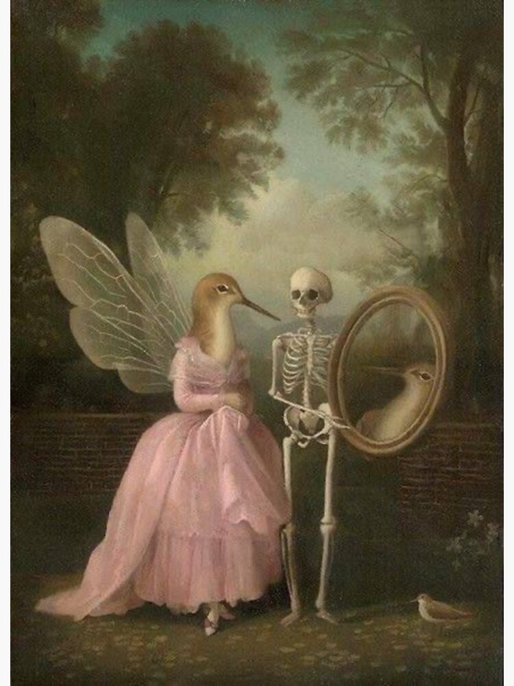 "hyperrealism skeleton-kiss me again" Sticker for Sale by austinworks ...