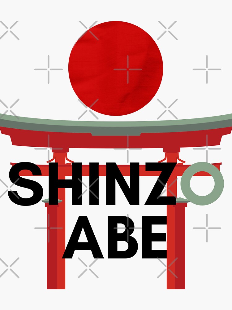 "Shinzo Abe" Sticker for Sale by NamKey | Redbubble