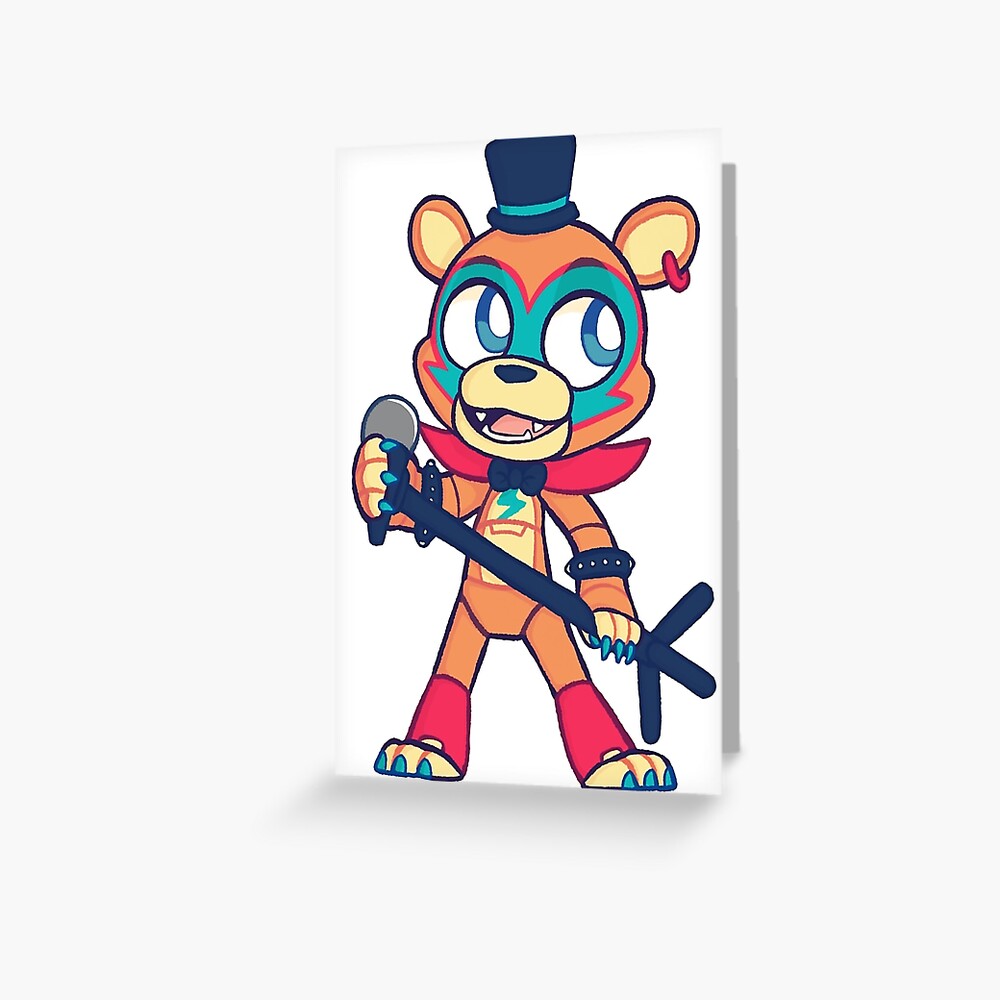 "FNAF- Five Nights At Freddy's, Freddy Fazbear Security Breach Sticker ...