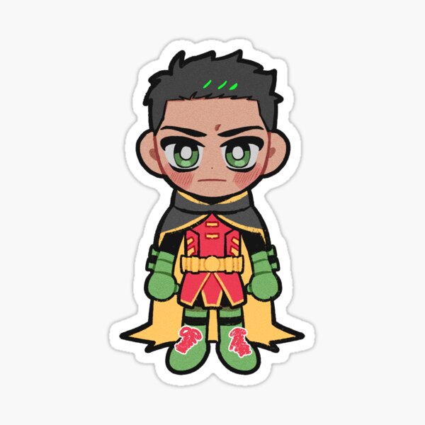 "ROBIN STICKER" Sticker for Sale by firepotato | Redbubble